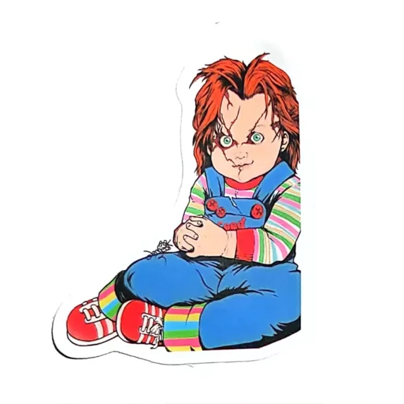DOPASTICKER Chucky Doll Childs Play Anime Manga Horror Sticker Phone ...