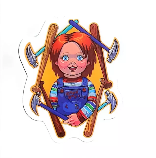 DOPASTICKER Chucky Doll Childs Play Anime Manga Horror Sticker Phone ...