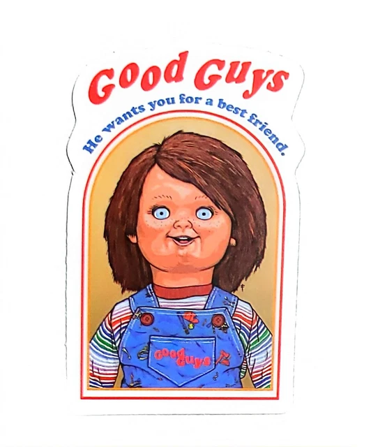 DOPASTICKER Chucky Doll Childs Play Anime Manga Horror Sticker Phone ...