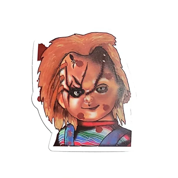DOPASTICKER Chucky Doll Childs Play Anime Manga Horror Sticker Phone ...