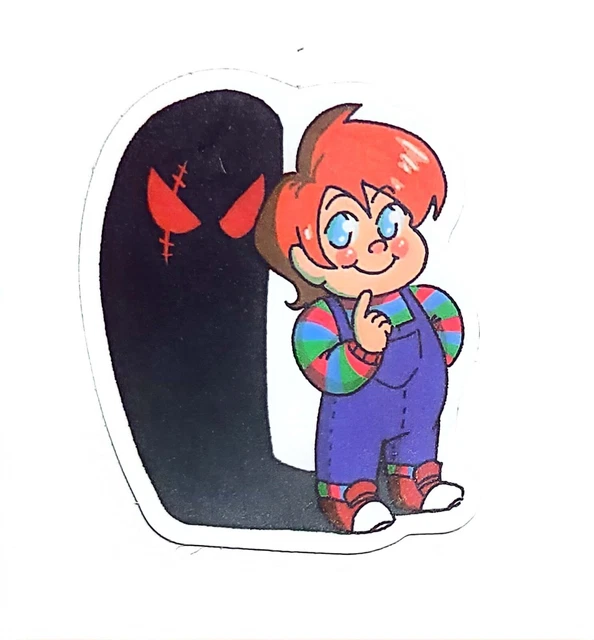 DOPASTICKER Chucky Doll Childs Play Anime Manga Horror Sticker Phone ...