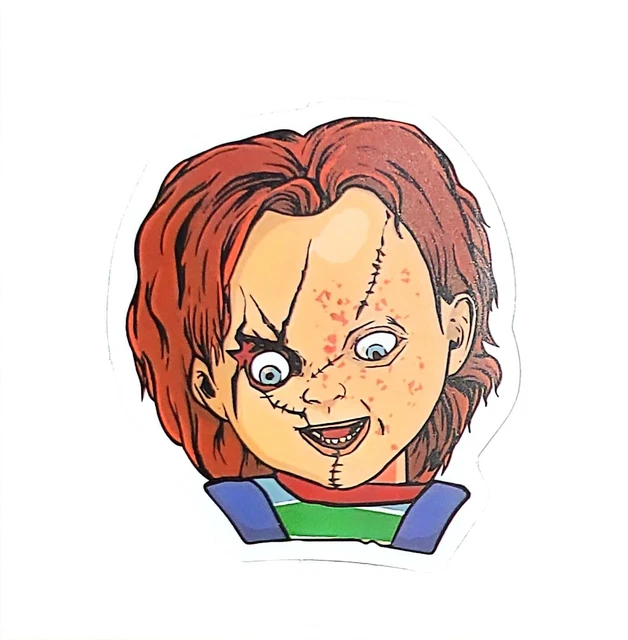 DOPASTICKER Chucky Doll Childs Play Anime Manga Horror Sticker Phone ...