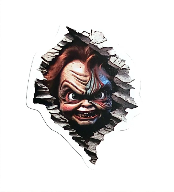 DOPASTICKER Chucky Doll Childs Play Anime Manga Horror Sticker Phone ...
