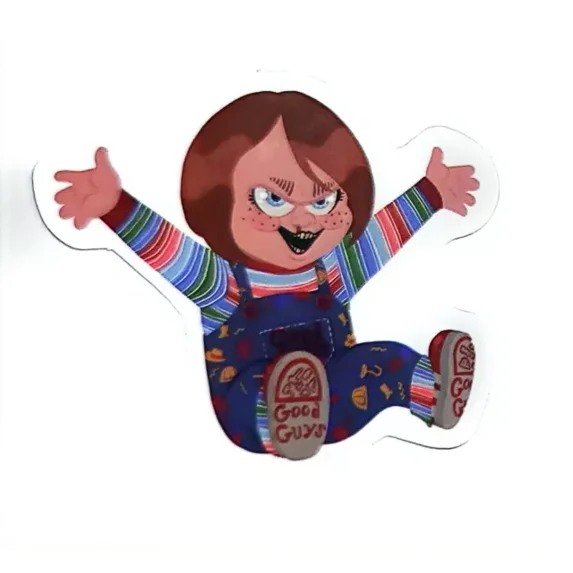 DOPASTICKER Chucky Doll Childs Play Anime Manga Horror Sticker Phone ...