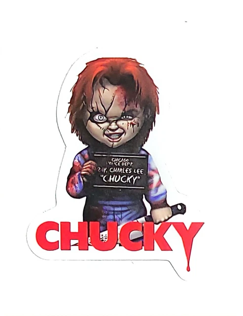 DOPASTICKER Chucky Doll Childs Play Anime Manga Horror Sticker Phone ...