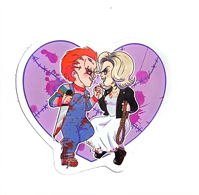 DOPASTICKER Chucky Doll Childs Play Anime Manga Horror Sticker Phone ...