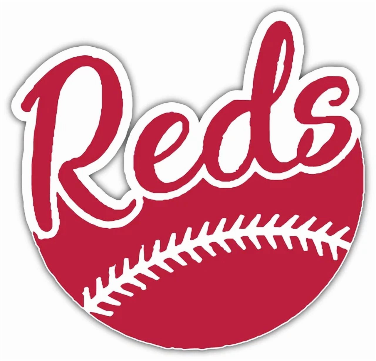 DOPASTICKER Cincinnati Reds Baseball Sport Logo Car Sticker Phone Water ...