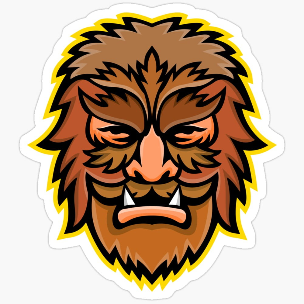 DOPASTICKER Circus Wolfman Or Wolfboy Mascot Sticker Phone Decal Water ...