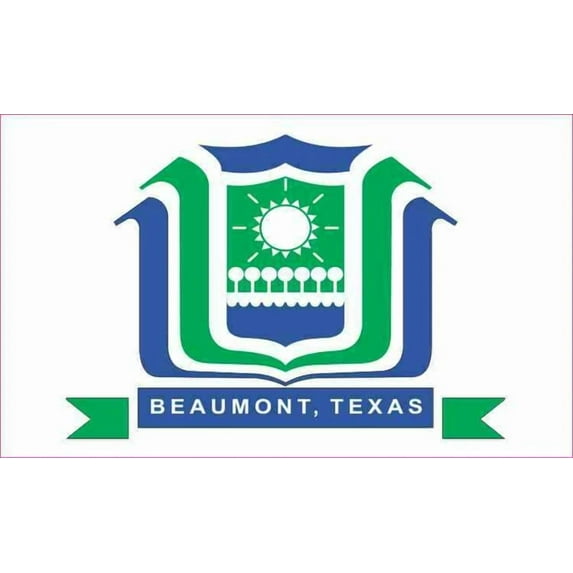 DOPASTICKER City Of Beaumont Texas Flag Sticker Car Sticker Vehicle ...