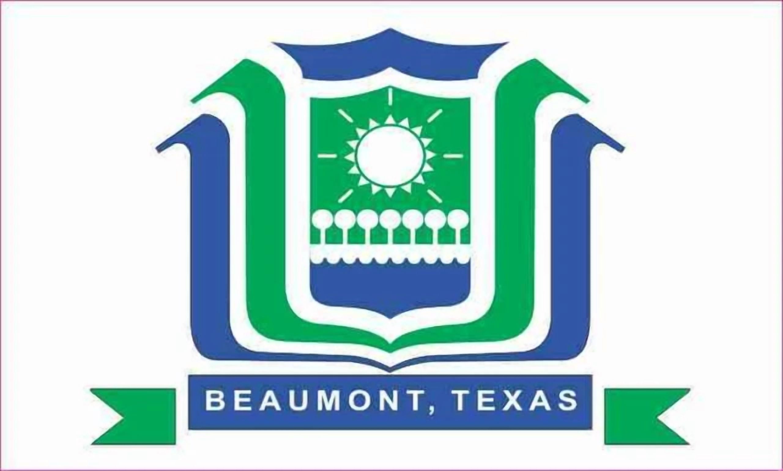 DOPASTICKER City Of Beaumont Texas Flag Stickers Viny Flag Sticker ...