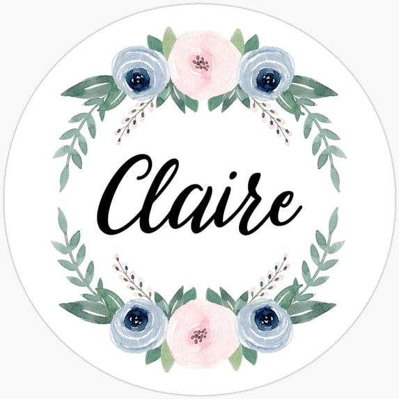 DOPASTICKER Claire, Perfect Birthday Gift Everyone Phone Sticker, Latop ...