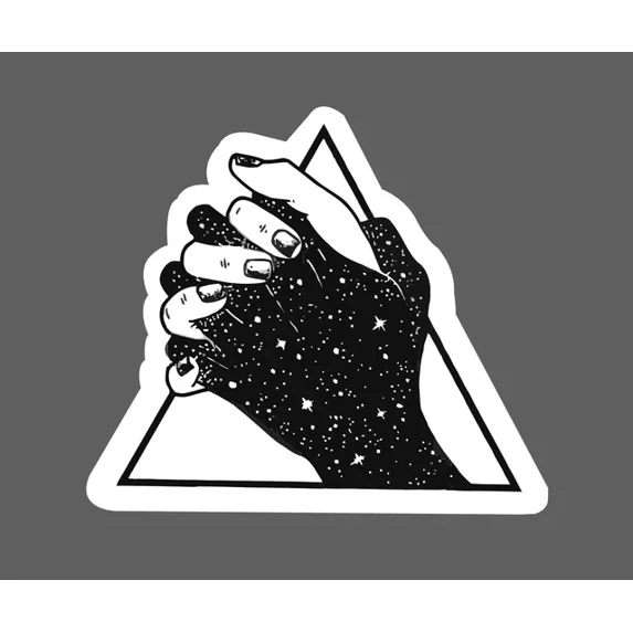 DOPASTICKER Clasped Hands Sticker Unity Relationship Sticker Phone ...