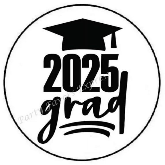 DOPASTICKER Class Of 2025 Grad Graduation Stickers Favors Phone Decal ...