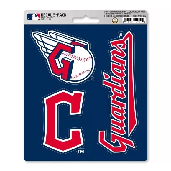 DOPASTICKER Cleveland Guardians Sticker Set Phone Decal Water Bottle ...