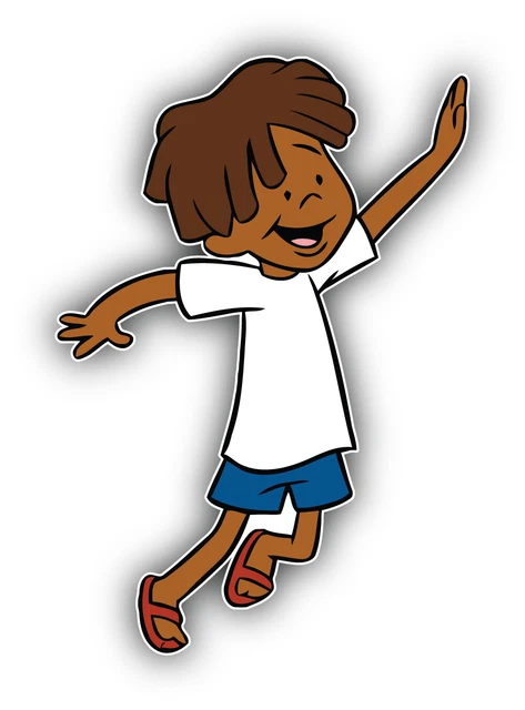 DOPASTICKER Clifford The Big Red Dog Cartoon Charlie Sticker Decal ...