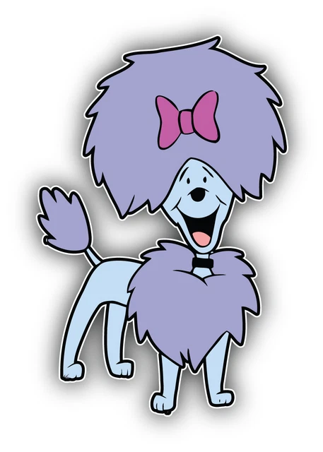 DOPASTICKER Clifford The Big Red Dog Cartoon Cleo Sticker Decal Phone ...