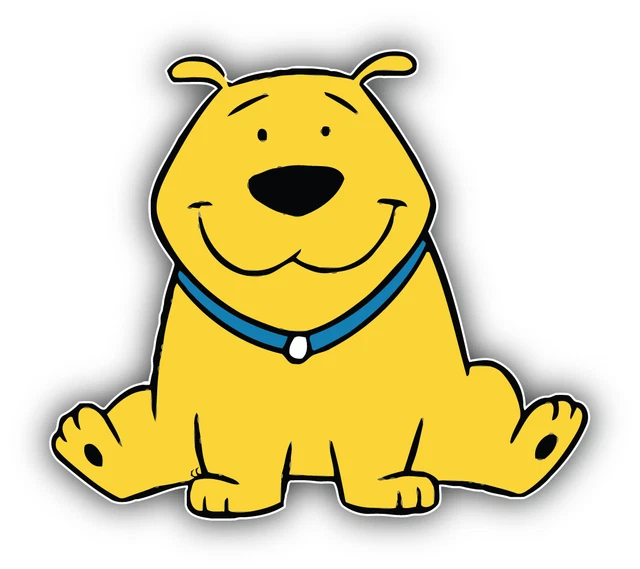 DOPASTICKER Clifford The Big Red Dog Cartoon T Bone Sticker Decal Phone ...