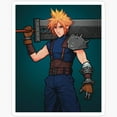 DOPASTICKER Cloud Strife Final Fantasy Vii Sticker Phone Sticker, Latop ...