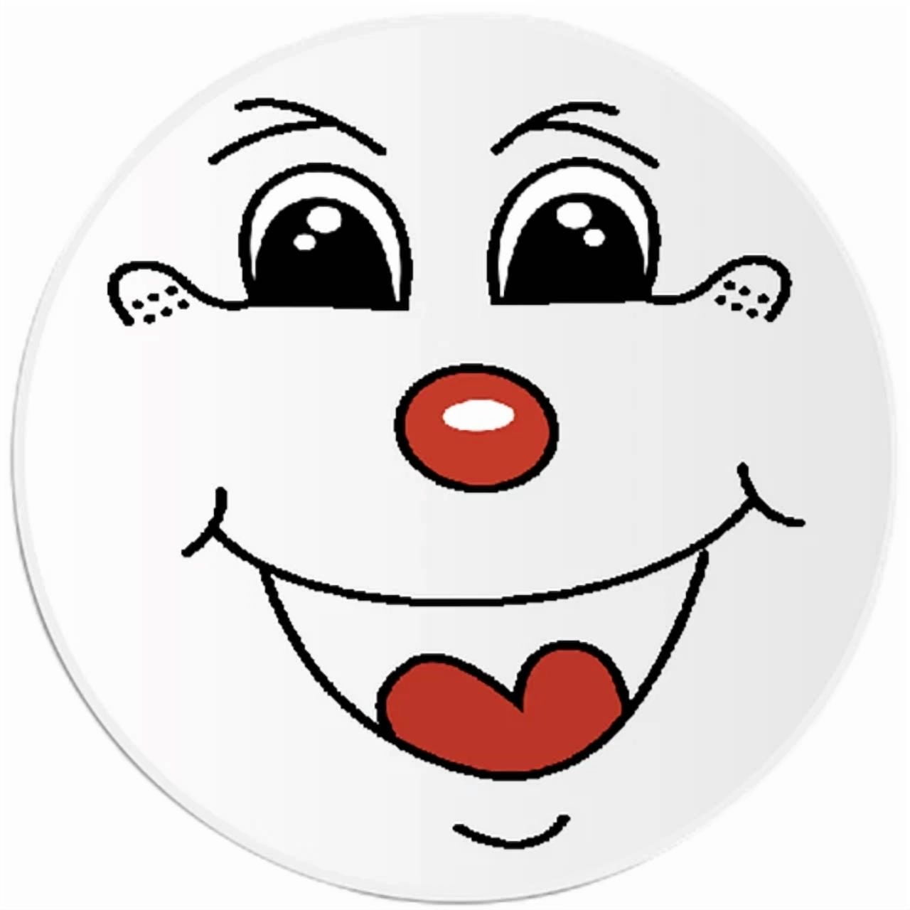 DOPASTICKER Clown Face Sticker Phone Decal Water Bottle Stickers, Cars ...