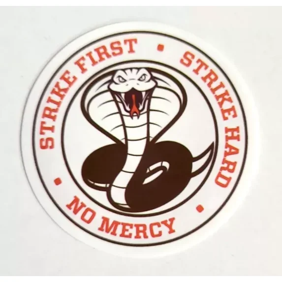 DOPASTICKER Cobra Kai The Karate Kid Sticker Phone Decal Water Bottle ...