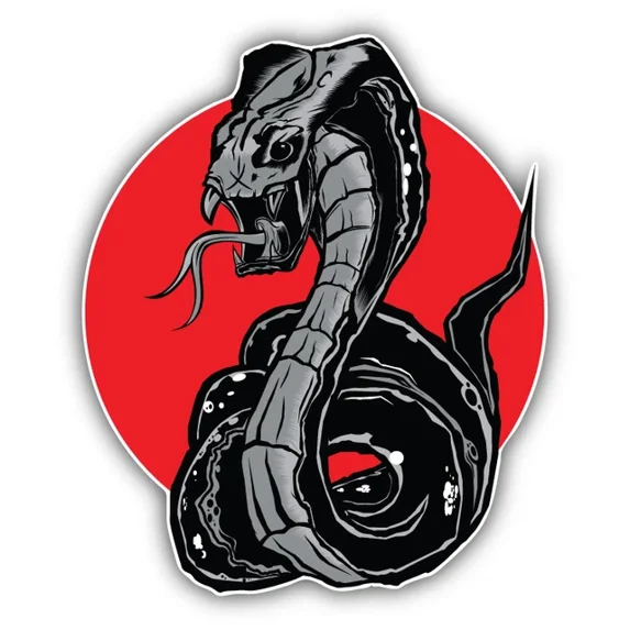 DOPASTICKER Cobra Snake Animal Sticker Decal Phone Decal Water Bottle ...