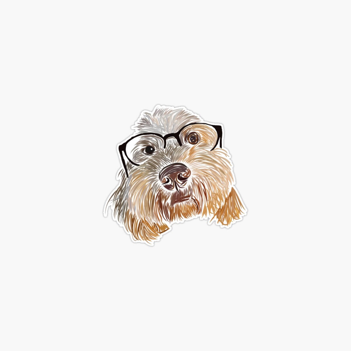 DOPASTICKER Cockapoo Sticker, Phone Sticker Water Bottle Sticker Car ...