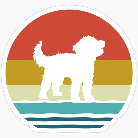 DOPASTICKER Cockapoo - Vintage Retro Cockapoo Dog Breed - Cockapoo Dog ...