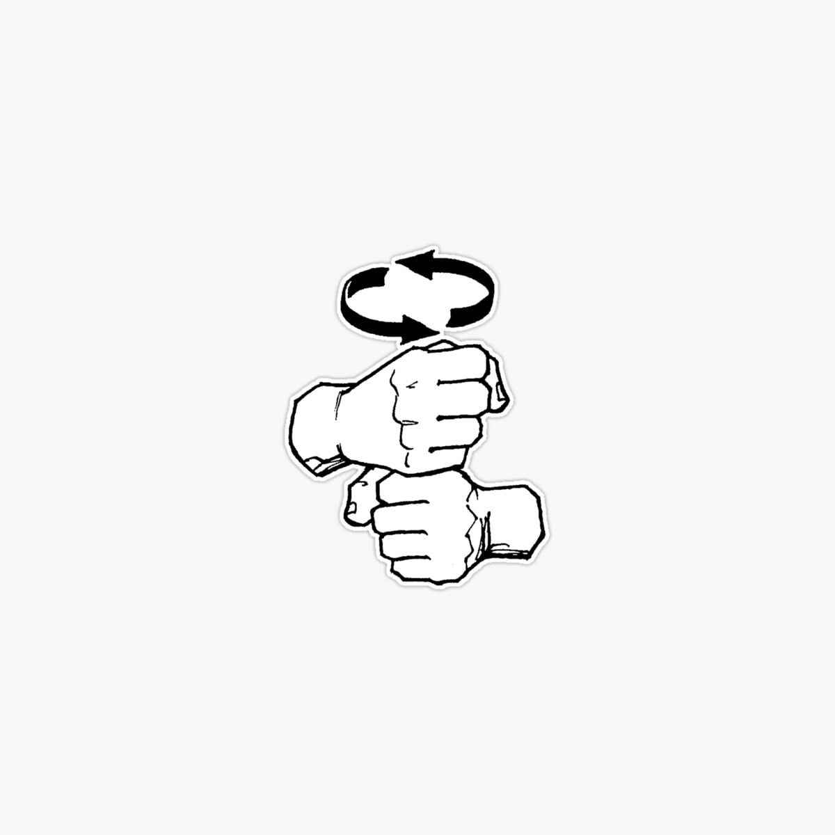 DOPASTICKER Coffee, American Sign Language Sticker, Phone Sticker Car ...