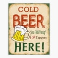 DOPASTICKER Cold Beer Sign Sticker, Phone Sticker Water Bottle Sticker ...