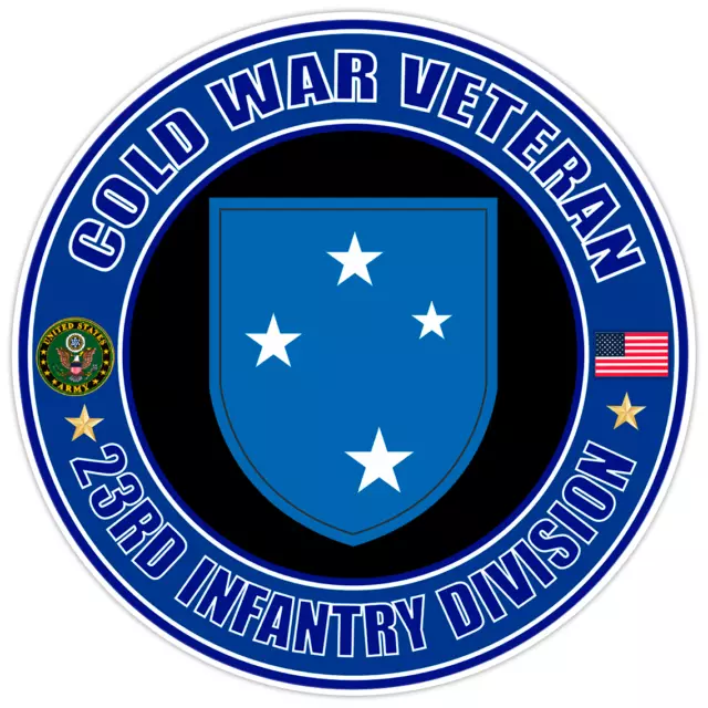 DOPASTICKER Cold War Veteran 23Rd Infantry Division Sticker Military ...