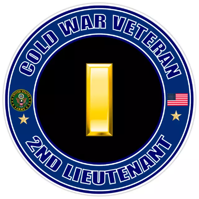 DOPASTICKER Cold War Veteran 2Nd Lieutenant Sticker Military Soldier ...
