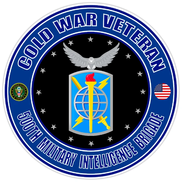 DOPASTICKER Cold War Veteran 500Th Military Intelligence Brigade ...