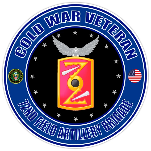 DOPASTICKER Cold War Veteran 72Nd Field Artillery Brigade Sticker ...