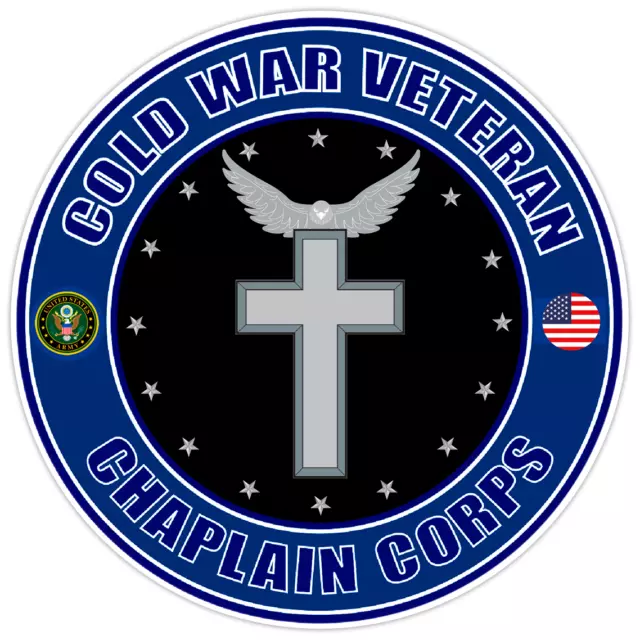 DOPASTICKER Cold War Veteran Chaplain Corps Sticker Military Soldier ...