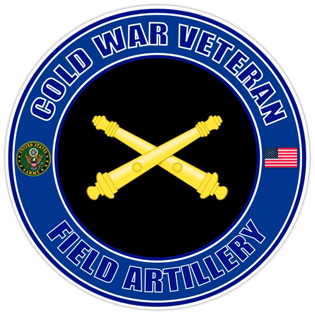 DOPASTICKER Cold War Veteran Field Artillery Sticker Military Decal ...