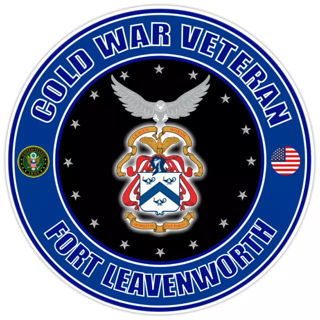 DOPASTICKER Cold War Veteran Fort Leavenworth Sticker Military Soldier ...