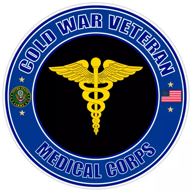 DOPASTICKER Cold War Veteran Medical Corps Sticker Military Soldier ...