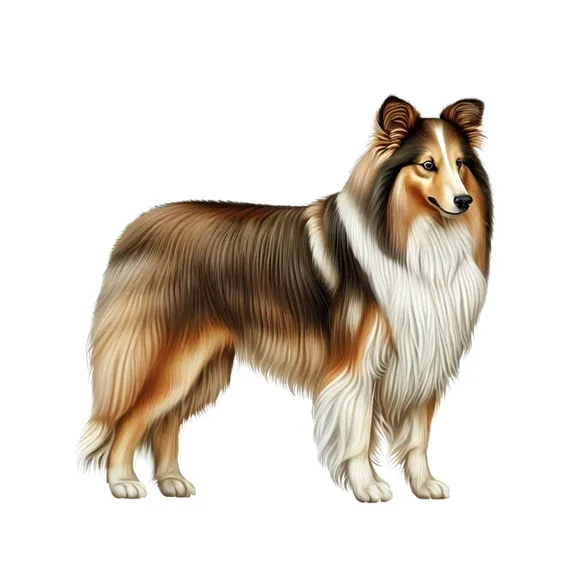 DOPASTICKER Collie Car Sticker Dogs Sticker Phone Sticker, Latop ...