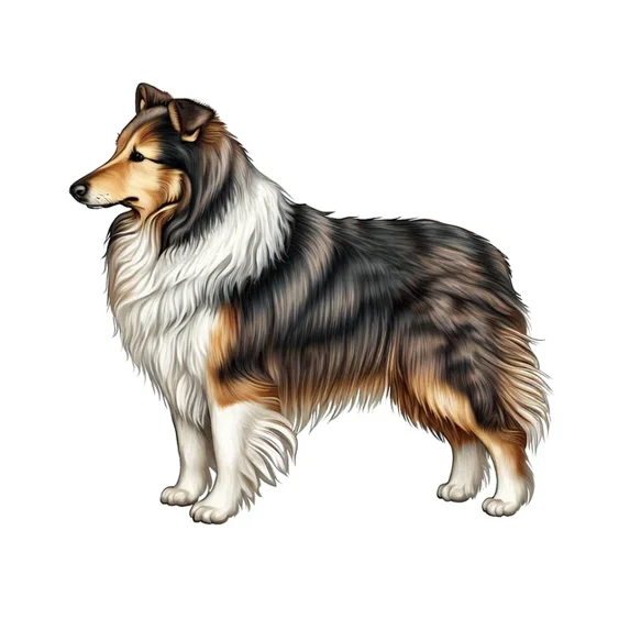 DOPASTICKER Collie Car Sticker Dogs Sticker Phone Sticker, Latop ...
