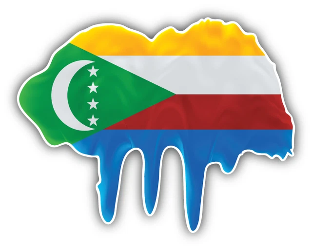 DOPASTICKER Colombia Map Flag Sticker Decal Phone Decal Water Bottle ...