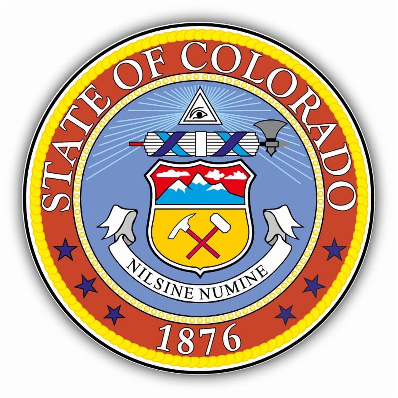 DOPASTICKER Colorado Seal Sticker Decal Phone Decal Water Bottle ...