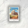 DOPASTICKER Colosseum Travel Sticker Rome Italy Art For Travel Lovers ...