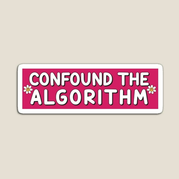 DOPASTICKER Confound The Algorithm Cute Car Sticker, 2435 Phone Sticker ...