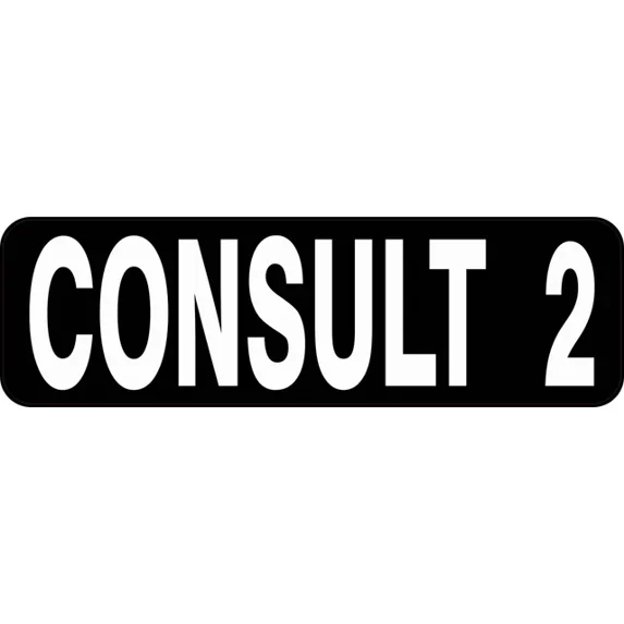 DOPASTICKER Consult 2 Room Sticker Phone Sticker, Latop Sticker, Lover ...