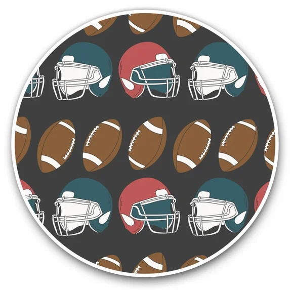 DOPASTICKER Cool American Football Sports Men Boys Cool Gift Decorative ...