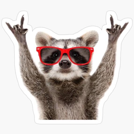 DOPASTICKER Cool Animal Sticker, Waterproof Decal For Pet Lovers Phone ...