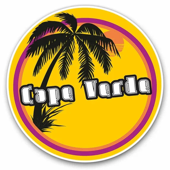 DOPASTICKER Cool Cape Verde Sunset Travel Cool Gift Decorative Laptop ...