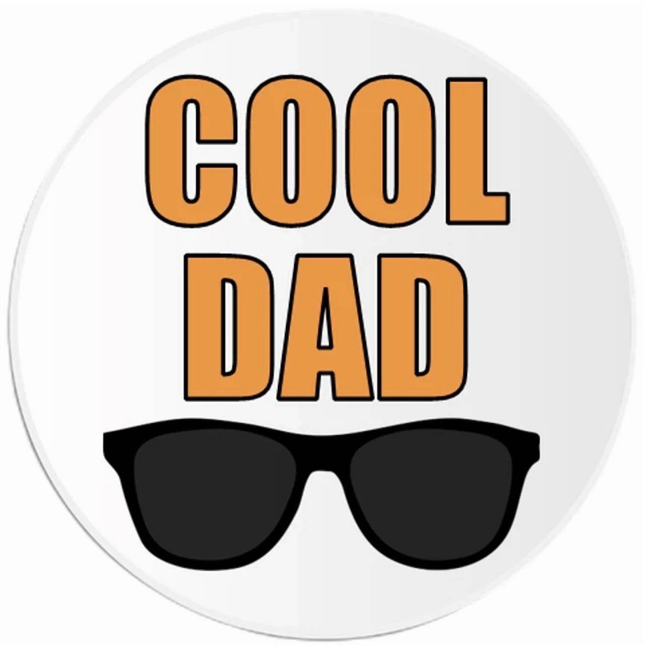 DOPASTICKER Cool Dad Sunglasses Sticker, Happy Father'S Day Phone Decal ...