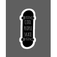 DOPASTICKER Cool People Skate Sticker Life Gift Quote Sticker Phone ...