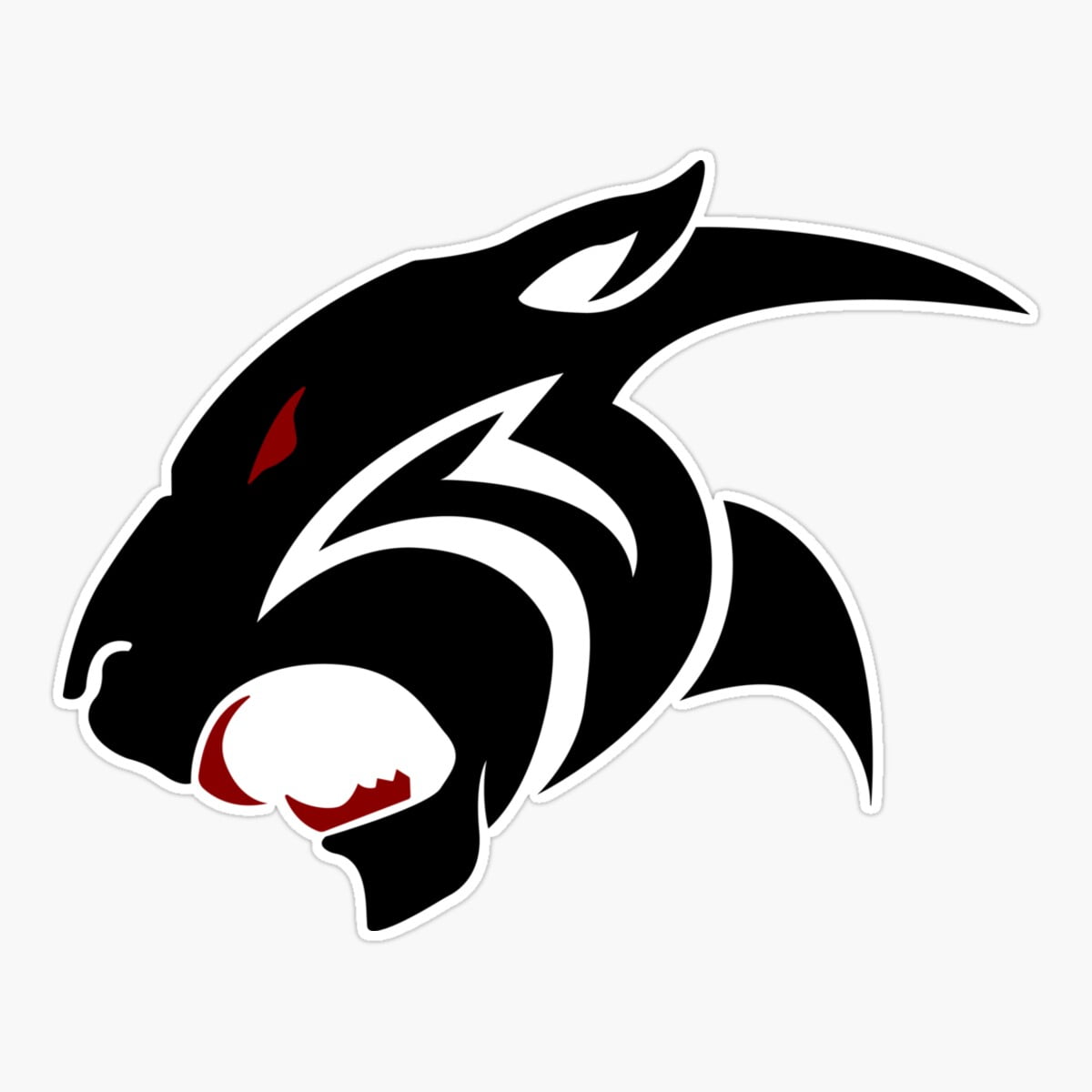 DOPASTICKER Cool Predator Design Sticker, Phone Sticker Car Stickers ...